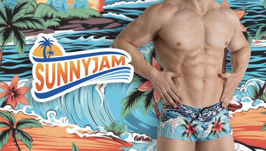SunnyJam Orange Trunk - Swimwear range at aussieBum SunnyJam Orange Trunk - Swimwear range at aussieBum
